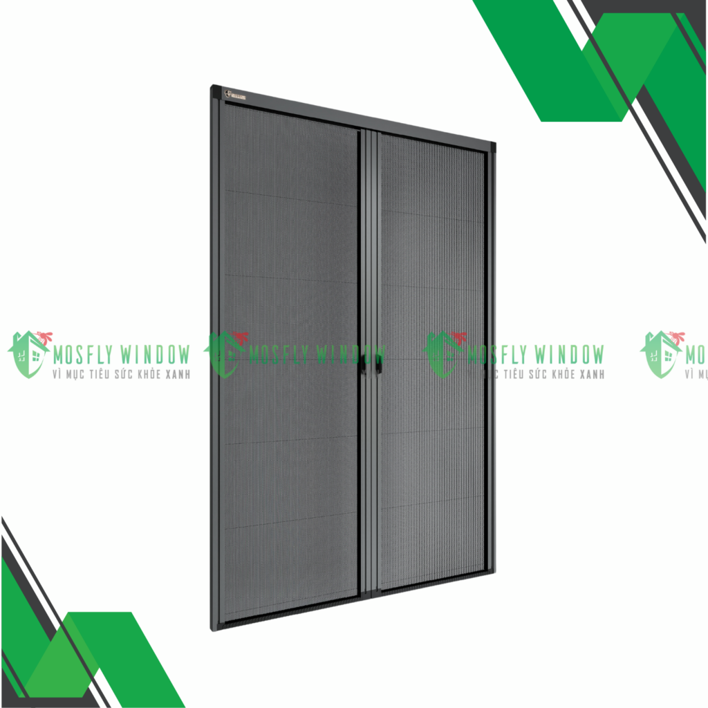 Cửa lưới xếp không ray hệ WB - Mosfly Window